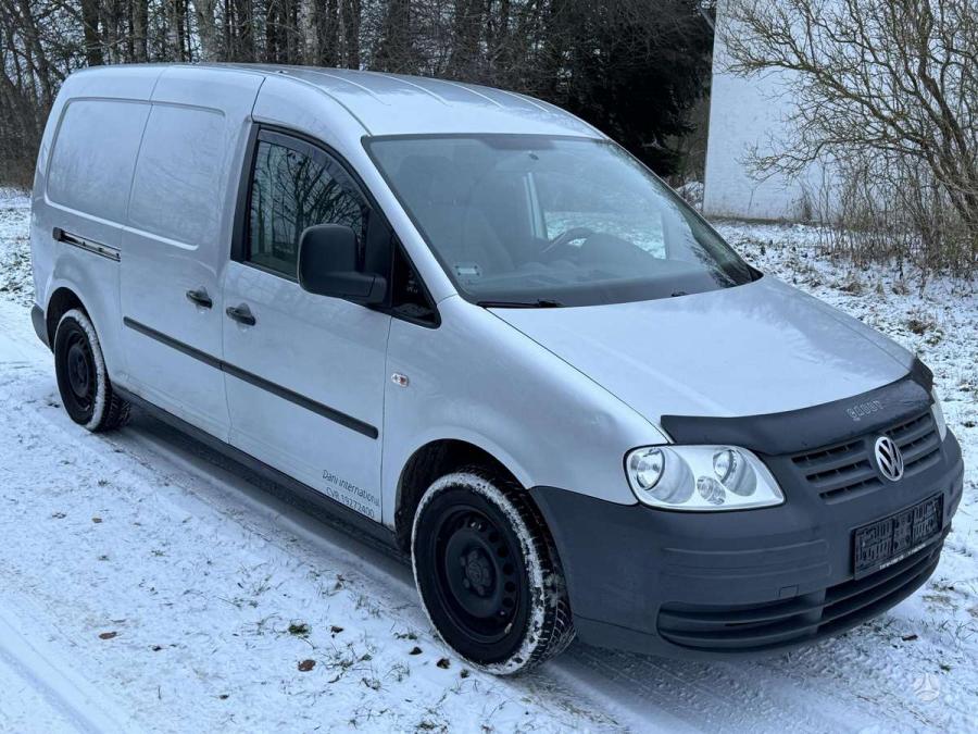 Grey Volkswagen Caddy 2010 in Vilkaviskis, with an engine capacity of 1.90 L and mileage of 264 thousand km for 2200 €, photo 9 on AUTOMOTO.COM.LV