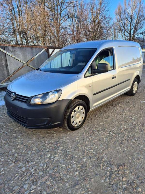 Grey Volkswagen Caddy 2013 in Vilkaviskis, with an engine capacity of 1.60 L and mileage of 210 thousand km for 4650 €, photo 1 on AUTOMOTO.COM.LV