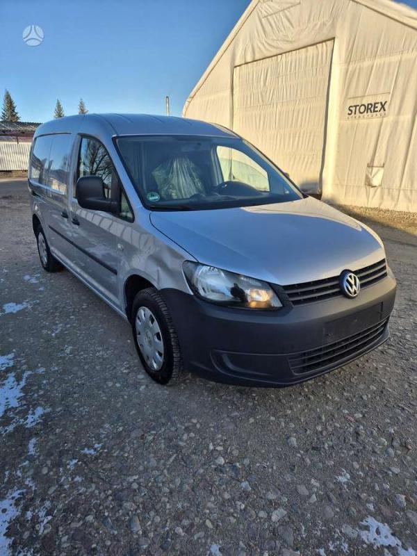 Grey Volkswagen Caddy 2013 in Vilkaviskis, with an engine capacity of 1.60 L and mileage of 210 thousand km for 4650 €, photo 3 on AUTOMOTO.COM.LV