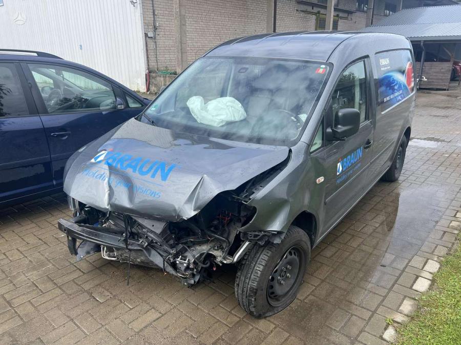 Pelēks Volkswagen Caddy 2013 Šakiai, ar dzinēja tilpumu 1.60 L un nobraukumu 86 tūkst. km par 2599 €, foto 4 vietnē AUTOMOTO.COM.LV