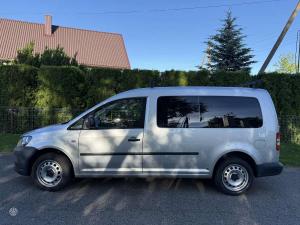 Grey Volkswagen Caddy 2014 in Vilnius, with an engine capacity of 1.60 L and mileage of 314 thousand km for 5500 €, photo 4 on AUTOMOTO.COM.LV