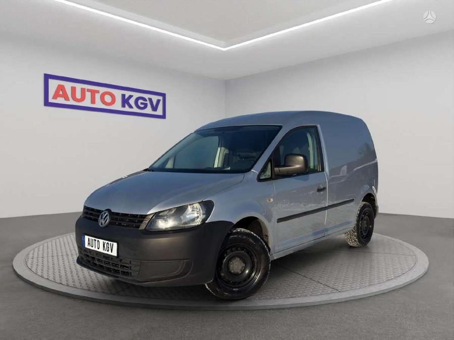 Grey Volkswagen Caddy 2014 in Kaunas, with an engine capacity of 1.60 L and mileage of 276 thousand km for 4999 €, photo 1 on AUTOMOTO.COM.LV