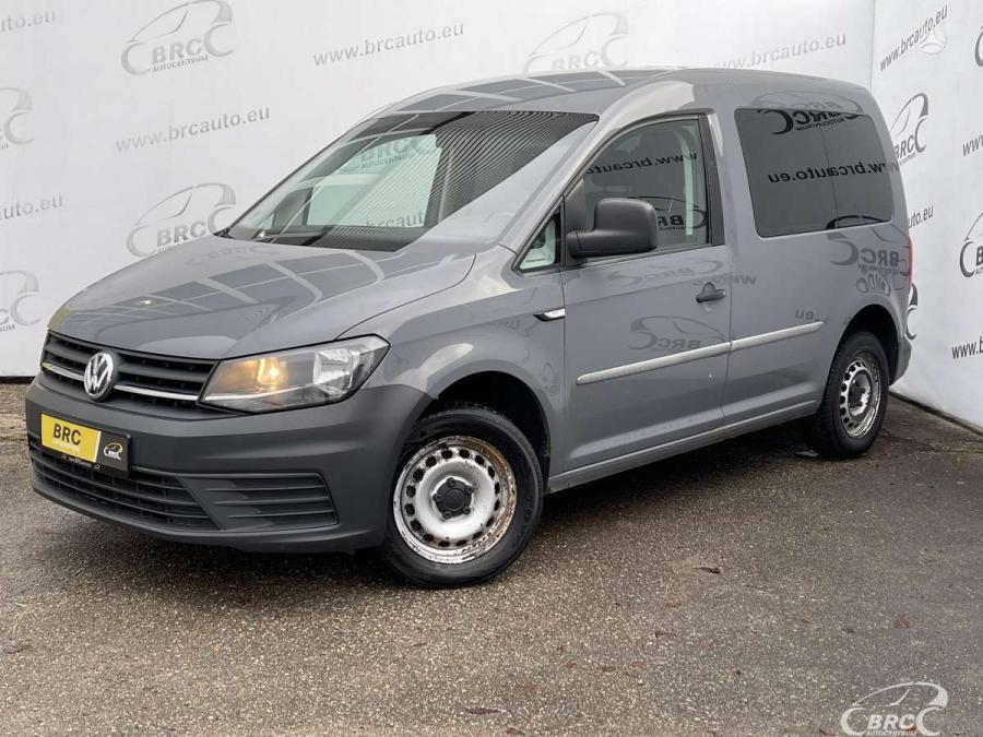 Pelēks Volkswagen Caddy 2018 Klaipėda, ar dzinēja tilpumu 1.97 L un nobraukumu 321 tūkst. km par 5300 €, foto 1 vietnē AUTOMOTO.COM.LV