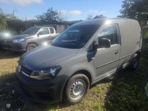 Grey Volkswagen Caddy 2018 in Vilnius, with an engine capacity of 2.00 L and mileage of 140 thousand km for 6500 €, photo  on AUTOMOTO.COM.LV