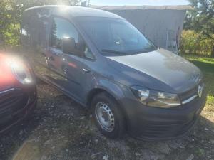 Grey Volkswagen Caddy 2018 in Vilnius, with an engine capacity of 2.00 L and mileage of 140 thousand km for 6500 €, photo 3 on AUTOMOTO.COM.LV