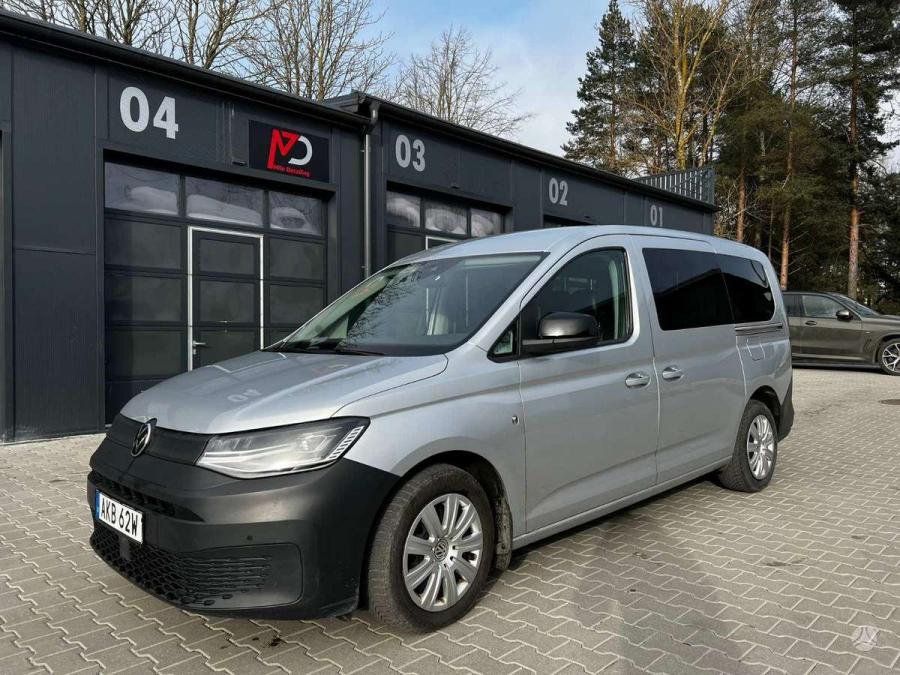 Pelēks Volkswagen Caddy 2022 Šauļi, ar dzinēja tilpumu 2.00 L un nobraukumu 318 tūkst. km par 15200 €, foto 2 vietnē AUTOMOTO.COM.LV