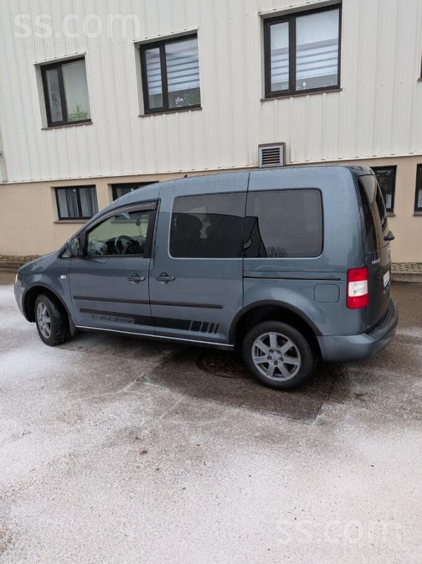Pelēks Volkswagen Caddy 2007 Rīga, ar dzinēja tilpumu 1.90 L un nobraukumu 227 tūkst. km par 4000 €, foto 3 vietnē AUTOMOTO.COM.LV