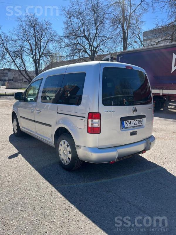 Pelēks Volkswagen Caddy 2008 Rīga, ar dzinēja tilpumu 1.90 L un nobraukumu 280 tūkst. km par 3800 €, foto 3 vietnē AUTOMOTO.COM.LV