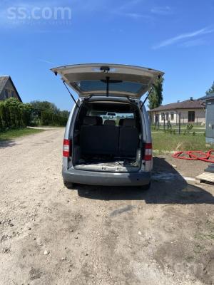 Pelēks Volkswagen Caddy 2010 Rīga, ar dzinēja tilpumu 1.90 L un nobraukumu 455 tūkst. km par 910 €, foto 6 vietnē AUTOMOTO.COM.LV
