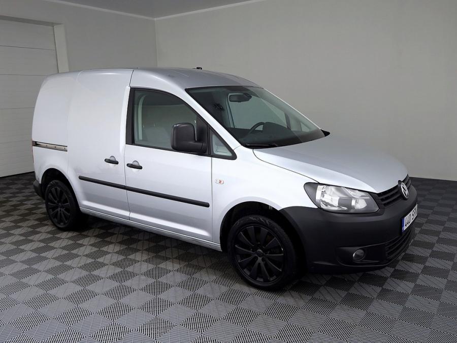 Grey Volkswagen Caddy 2011 in Tallinn, with an engine capacity of 2.00 L and mileage of 288 thousand km for 1999 €, photo 10 on AUTOMOTO.COM.LV