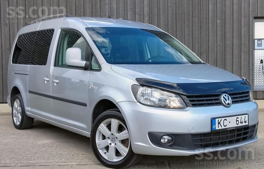 Pelēks Volkswagen Caddy 2011 Tukums, ar dzinēja tilpumu 1.60 L un nobraukumu 303 tūkst. km par 5950 €, foto 1 vietnē AUTOMOTO.COM.LV