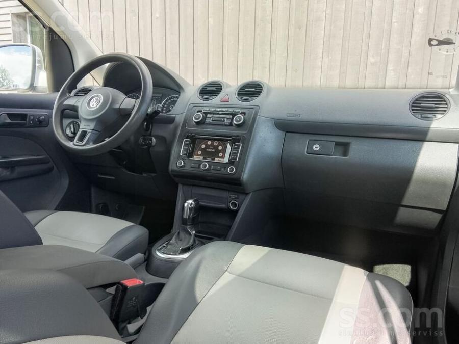 Pelēks Volkswagen Caddy 2011 Tukums, ar dzinēja tilpumu 1.60 L un nobraukumu 303 tūkst. km par 5950 €, foto 9 vietnē AUTOMOTO.COM.LV