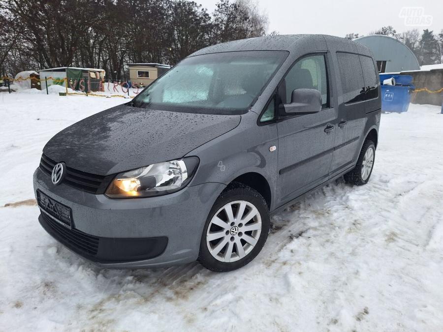 Pelēks Volkswagen Caddy 2012 Prienai, ar dzinēja tilpumu 1.60 L un nobraukumu 295 tūkst. km par 5350 €, foto 1 vietnē AUTOMOTO.COM.LV