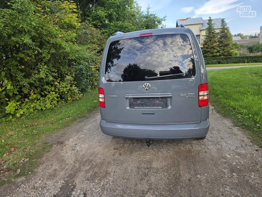 Pelēks Volkswagen Caddy 2012 Viļņa, ar dzinēja tilpumu 2.00 L un nobraukumu 297 tūkst. km par 7850 €, foto 7 vietnē AUTOMOTO.COM.LV