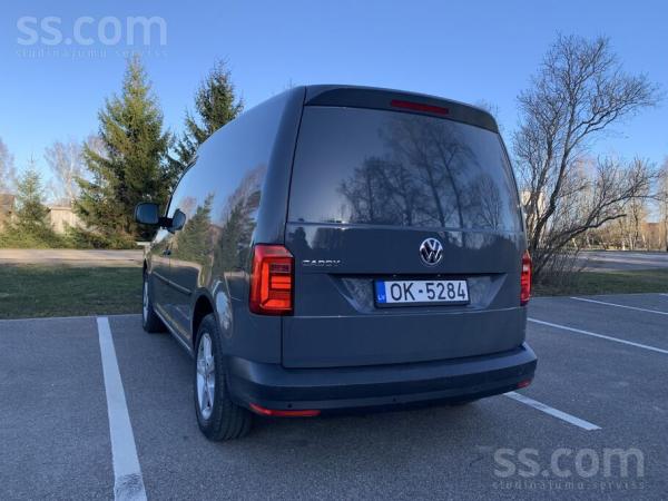 Pelēks Volkswagen Caddy 2018 Liepāja, ar dzinēja tilpumu 2.00 L un nobraukumu 72 tūkst. km par 10900 €, foto 4 vietnē AUTOMOTO.COM.LV