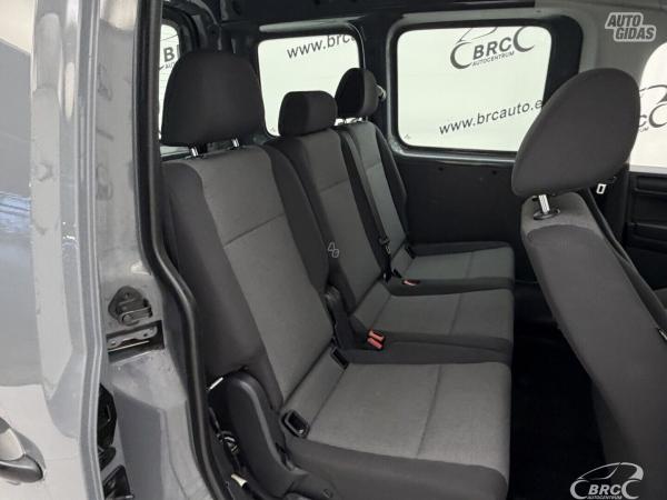 Pelēks Volkswagen Caddy 2019 Avižieniai, ar dzinēja tilpumu 2.00 L un nobraukumu 142 tūkst. km par 8200 €, foto 10 vietnē AUTOMOTO.COM.LV