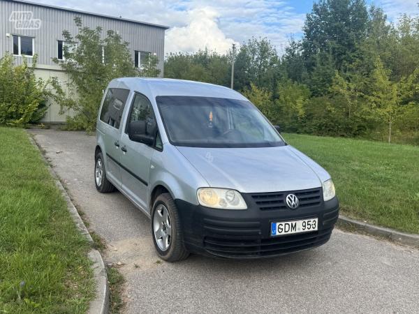 Grey Volkswagen Caddy 2001 in Vilnius, with an engine capacity of 1.90 L and mileage of 395 thousand km for 1800 €, photo 1 on AUTOMOTO.COM.LV