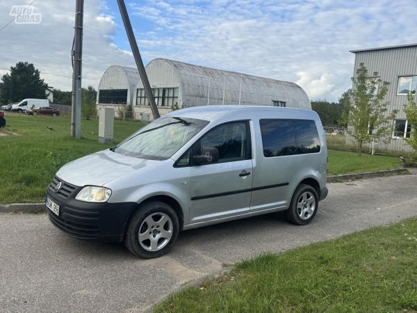 Grey Volkswagen Caddy 2001 in Vilnius, with an engine capacity of 1.90 L and mileage of 395 thousand km for 1800 €, photo 3 on AUTOMOTO.COM.LV
