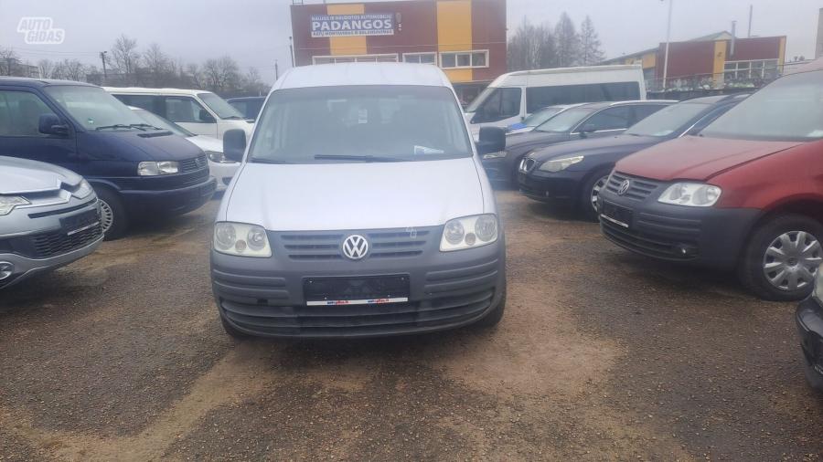 Pelēks Volkswagen Caddy 2004 Viļņa, ar dzinēja tilpumu 2.00 L un nobraukumu 270 tūkst. km par 2550 €, foto 3 vietnē AUTOMOTO.COM.LV