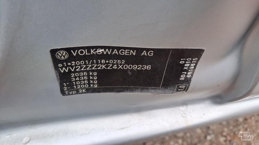 Pelēks Volkswagen Caddy 2004 Viļņa, ar dzinēja tilpumu 2.00 L un nobraukumu 270 tūkst. km par 2550 €, foto 14 vietnē AUTOMOTO.COM.LV