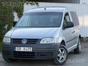 Grey Volkswagen Caddy 2004 in Jelgava, with an engine capacity of 1.90 L and mileage of 375 thousand km for 2100 €, photo  on AUTOMOTO.COM.LV