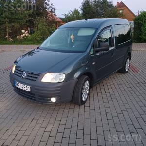 Pelēks Volkswagen Caddy 2005 Ogre, ar dzinēja tilpumu 2.00 L un nobraukumu 432 tūkst. km par 2750 €, foto 2 vietnē AUTOMOTO.COM.LV