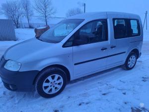 Grey Volkswagen Caddy 2005 in Marijampole, with an engine capacity of 1.40 L and mileage of 220 thousand km for 2850 €, photo 3 on AUTOMOTO.COM.LV