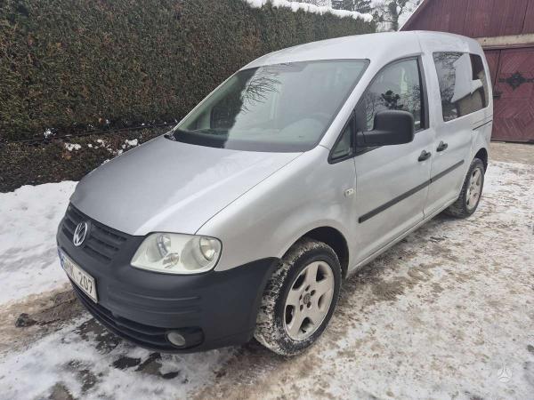 Grey Volkswagen Caddy 2005 in Prienai, with an engine capacity of 1.90 L and mileage of 429 thousand km for 3050 €, photo 1 on AUTOMOTO.COM.LV