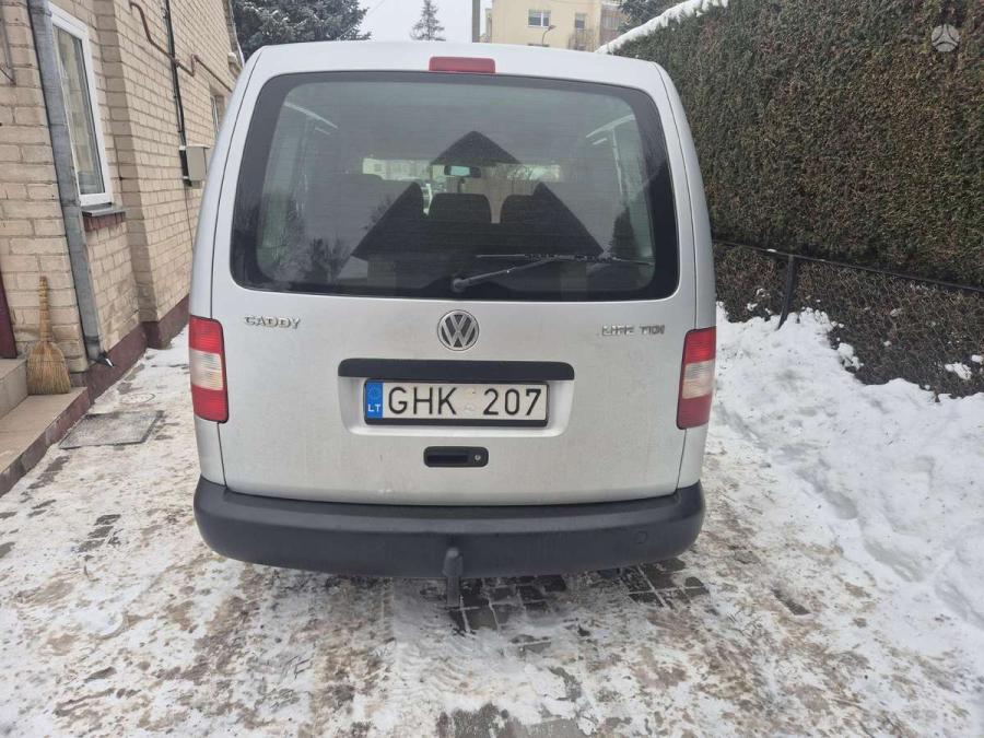 Pelēks Volkswagen Caddy 2005 Prienai, ar dzinēja tilpumu 1.90 L un nobraukumu 429 tūkst. km par 3050 €, foto 3 vietnē AUTOMOTO.COM.LV