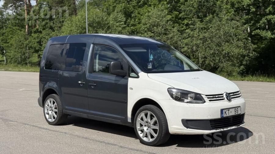 Grey Volkswagen Caddy 2005 in Madona, with an engine capacity of 1.90 L and mileage of 555 thousand km for 3100 €, photo 1 on AUTOMOTO.COM.LV
