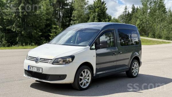 Pelēks Volkswagen Caddy 2005 Madona, ar dzinēja tilpumu 1.90 L un nobraukumu 555 tūkst. km par 3100 €, foto 7 vietnē AUTOMOTO.COM.LV