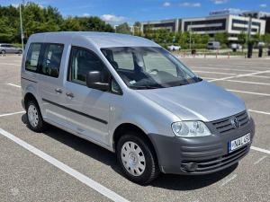 Pelēks Volkswagen Caddy 2005 Viļņa, ar dzinēja tilpumu 1.40 L un nobraukumu 265 tūkst. km par 2500 €, foto  vietnē AUTOMOTO.COM.LV