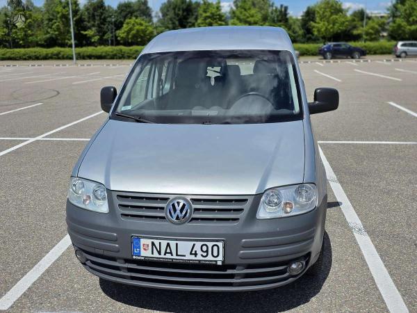 Grey Volkswagen Caddy 2005 in Vilnius, with an engine capacity of 1.40 L and mileage of 265 thousand km for 2500 €, photo 8 on AUTOMOTO.COM.LV