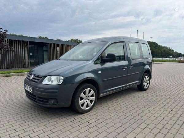 Pelēks Volkswagen Caddy 2005 Klaipėda, ar dzinēja tilpumu 1.90 L un nobraukumu 250 tūkst. km par 2600 €, foto 1 vietnē AUTOMOTO.COM.LV