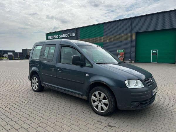 Pelēks Volkswagen Caddy 2005 Klaipėda, ar dzinēja tilpumu 1.90 L un nobraukumu 250 tūkst. km par 2600 €, foto 8 vietnē AUTOMOTO.COM.LV