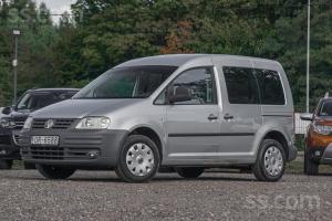 Pelēks Volkswagen Caddy 2005 Rīga, ar dzinēja tilpumu 1.60 L un nobraukumu 233 tūkst. km par 3990 €, foto  vietnē AUTOMOTO.COM.LV