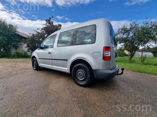 Grey Volkswagen Caddy 2005 in Jekabpils, with an engine capacity of 1.90 L and mileage of 380 thousand km for 2550 €, photo 6 on AUTOMOTO.COM.LV