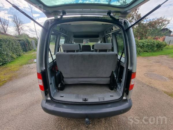 Grey Volkswagen Caddy 2005 in Jekabpils, with an engine capacity of 1.90 L and mileage of 380 thousand km for 2550 €, photo 7 on AUTOMOTO.COM.LV