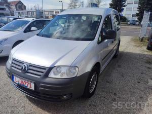 Pelēks Volkswagen Caddy 2006 Daugavpils, ar dzinēja tilpumu 2.00 L un nobraukumu 211 tūkst. km par 5800 €, foto 1 vietnē AUTOMOTO.COM.LV