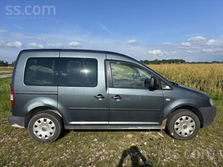Pelēks Volkswagen Caddy 2006 Bauska, ar dzinēja tilpumu 1.90 L un nobraukumu 0 tūkst. km par 1500 €, foto 2 vietnē AUTOMOTO.COM.LV