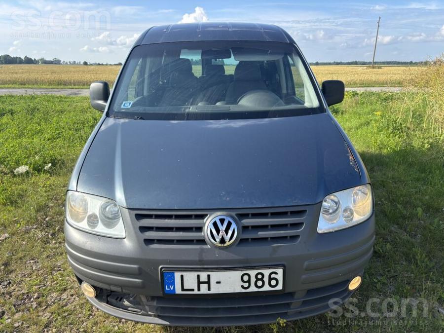 Pelēks Volkswagen Caddy 2006 Bauska, ar dzinēja tilpumu 1.90 L un nobraukumu 0 tūkst. km par 1500 €, foto 3 vietnē AUTOMOTO.COM.LV