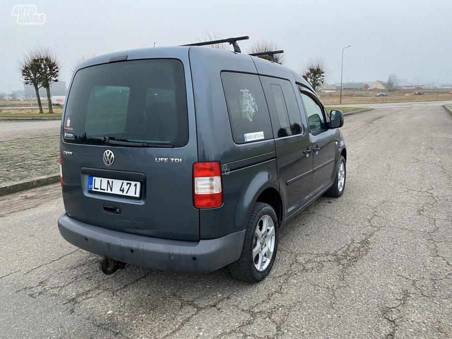 Pelēks Volkswagen Caddy 2006 Kauņa, ar dzinēja tilpumu 1.90 L un nobraukumu 290 tūkst. km par 2850 €, foto 4 vietnē AUTOMOTO.COM.LV