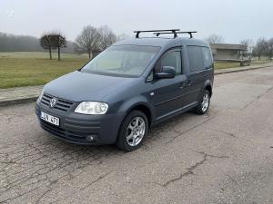 Pelēks Volkswagen Caddy 2006 Kauņa, ar dzinēja tilpumu 1.90 L un nobraukumu 290 tūkst. km par 2600 €, foto  vietnē AUTOMOTO.COM.LV