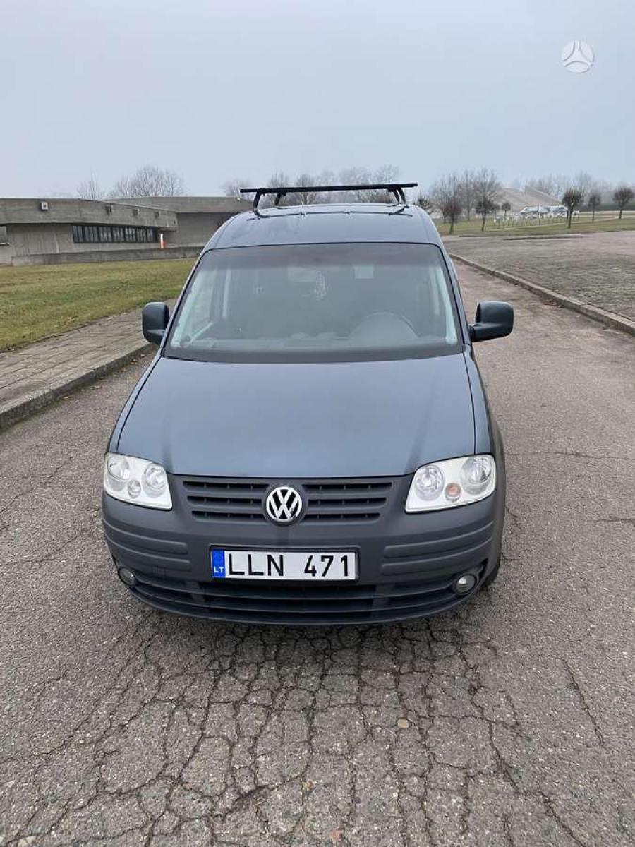 Grey Volkswagen Caddy 2006 in Kaunas, with an engine capacity of 1.90 L and mileage of 290 thousand km for 2600 €, photo 2 on AUTOMOTO.COM.LV