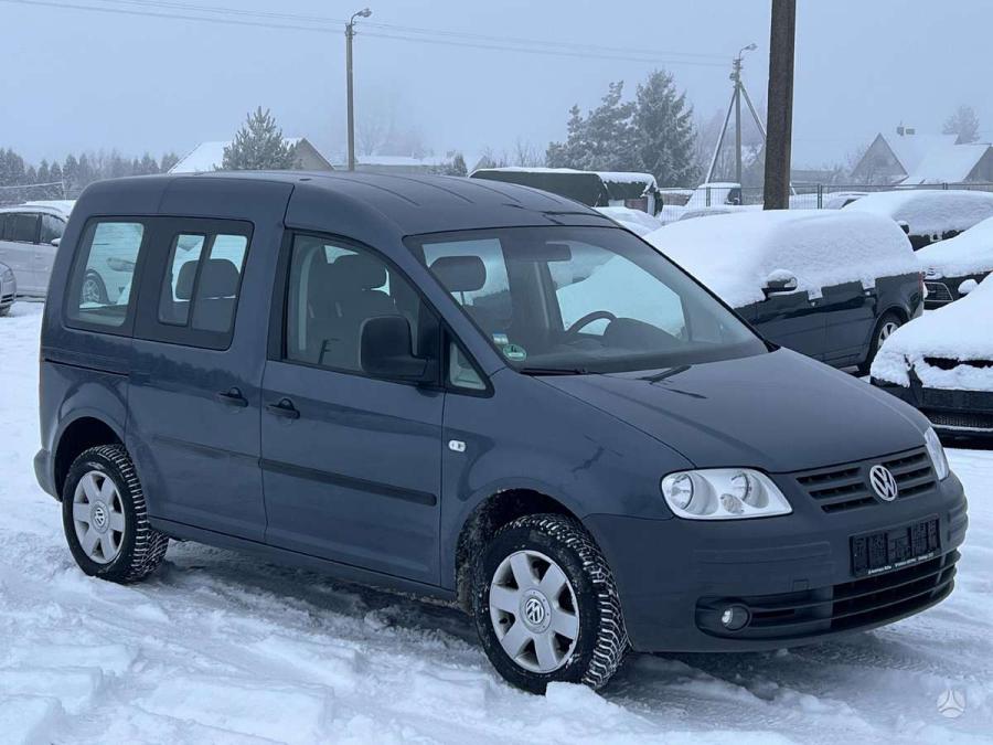 Pelēks Volkswagen Caddy 2006 Kėdainiai, ar dzinēja tilpumu 1.90 L un nobraukumu 286 tūkst. km par 3999 €, foto 1 vietnē AUTOMOTO.COM.LV