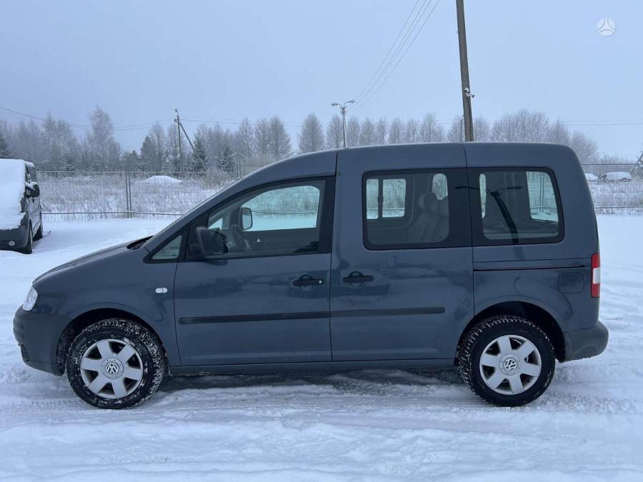 Pelēks Volkswagen Caddy 2006 Kėdainiai, ar dzinēja tilpumu 1.90 L un nobraukumu 286 tūkst. km par 3999 €, foto 5 vietnē AUTOMOTO.COM.LV