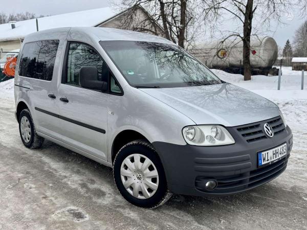 Pelēks Volkswagen Caddy 2006 Viļņa, ar dzinēja tilpumu 1.90 L un nobraukumu 204 tūkst. km par 4100 €, foto 2 vietnē AUTOMOTO.COM.LV