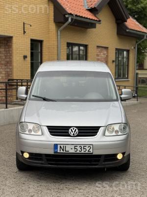 Pelēks Volkswagen Caddy 2006 Kuldīga, ar dzinēja tilpumu 1.90 L un nobraukumu 376 tūkst. km par 2950 €, foto  vietnē AUTOMOTO.COM.LV