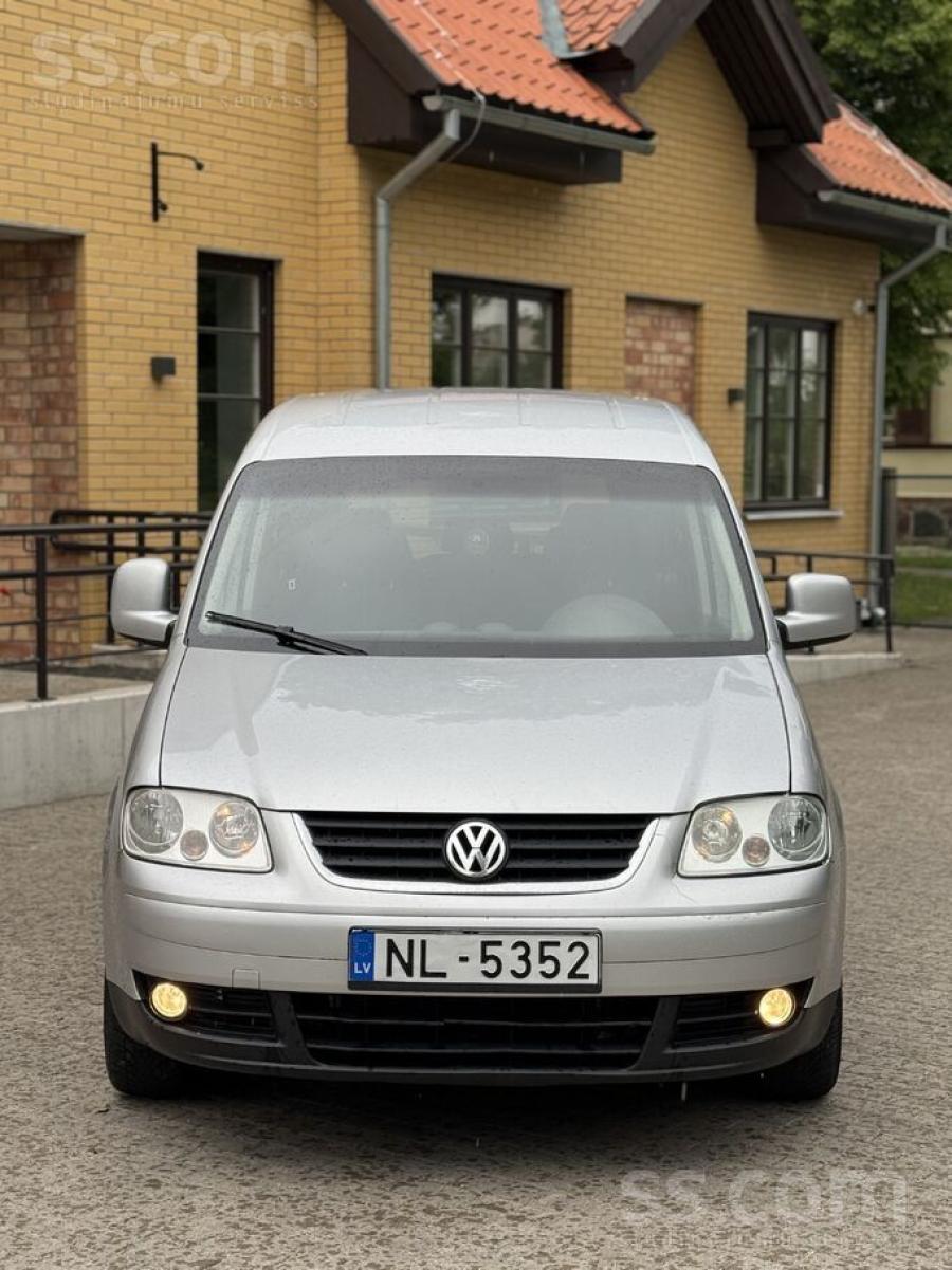 Pelēks Volkswagen Caddy 2006 Kuldīga, ar dzinēja tilpumu 1.90 L un nobraukumu 376 tūkst. km par 2950 €, foto 1 vietnē AUTOMOTO.COM.LV