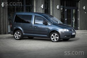 Pelēks Volkswagen Caddy 2006 Tukums, ar dzinēja tilpumu 1.90 L un nobraukumu 187 tūkst. km par 4500 €, foto 3 vietnē AUTOMOTO.COM.LV
